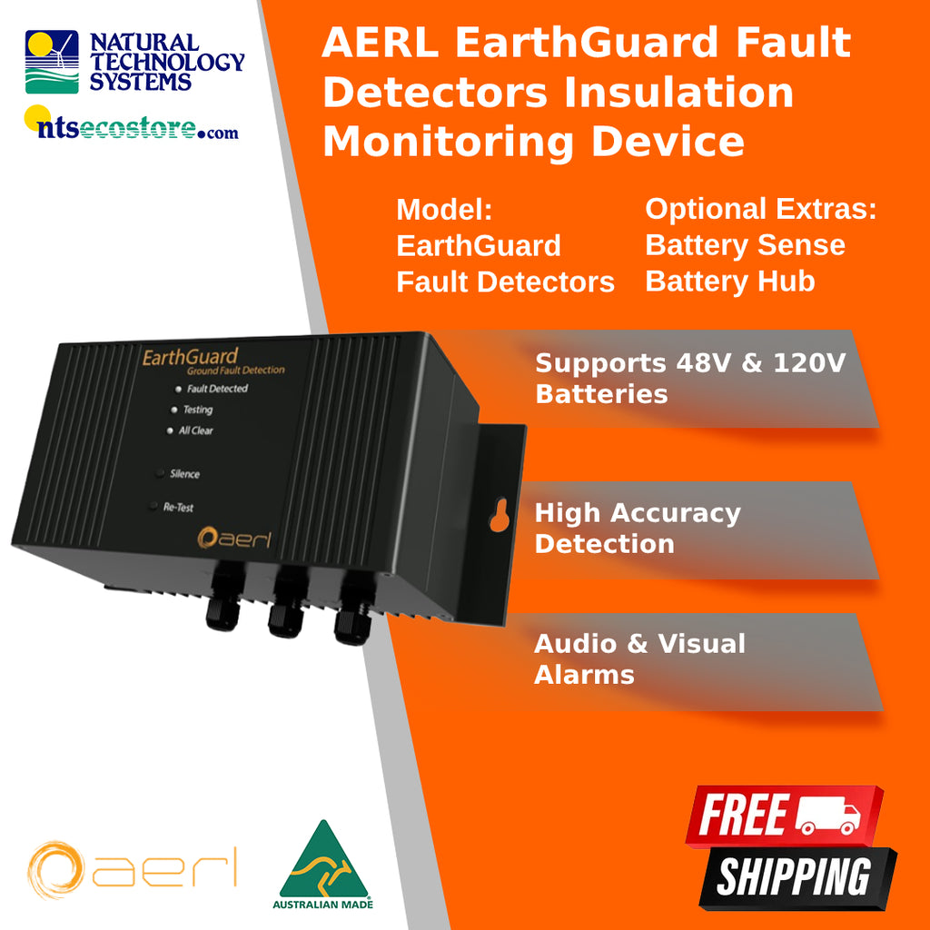 AERL EarthGuard Fault Detectors Insulation Monitoring Device EG 300