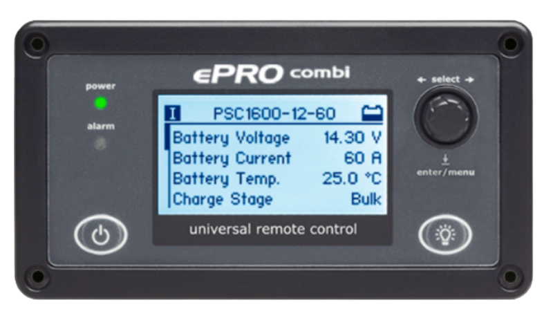 Enerdrive EPro Combi Inverter Charger 12V/3000W-120A W/Remote EPC-3000